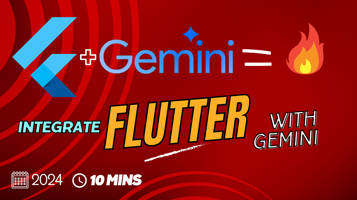 How to implement Gemini into your Flutter app in 10 mins | by Apoorvpandey | Medium