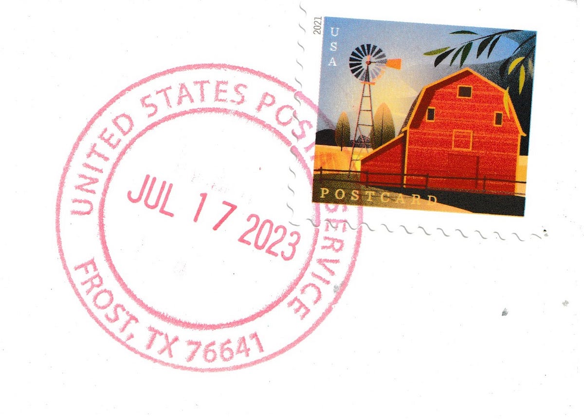 Frost, Texas - Bill P - Medium