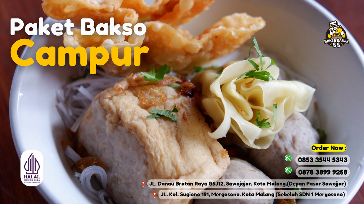 Bakso Paket Campur Paling Komplit, Nagih, Enakk - BAKSO BAKAR SS MALANG ...