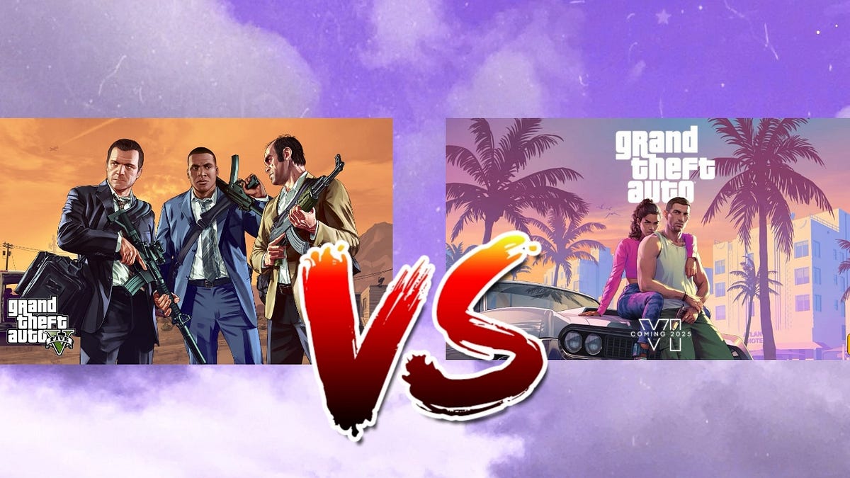 GTA 5 Vs GTA 6. A complete and original comparison — is… | by James ...
