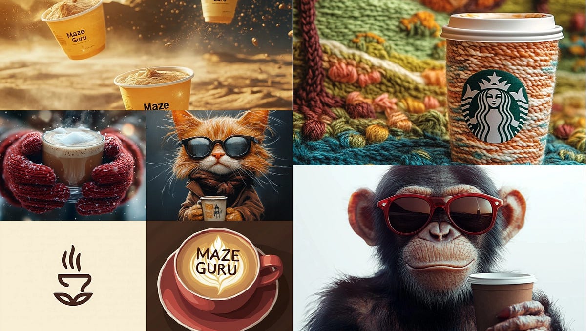 Coffee Time☕: AI Art Challenge. Coffee is more than just a drink — it’s ...