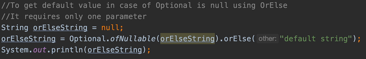 Difference between Java 8 Optional class orElse and orElseGet methods. | by Harshal Mistry ...