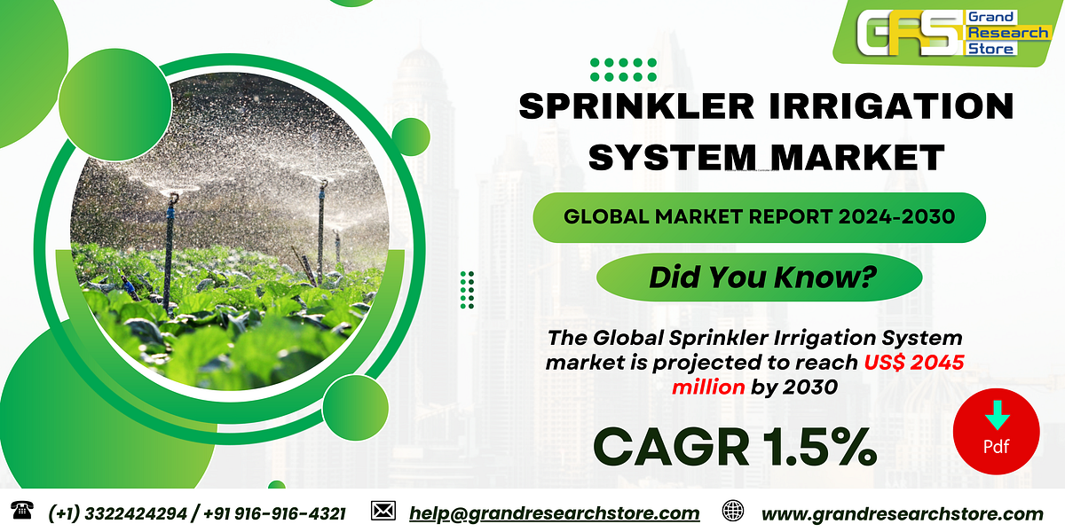 Sprinkler Irrigation System Market, Global Outlook and Forecast 2024 ...