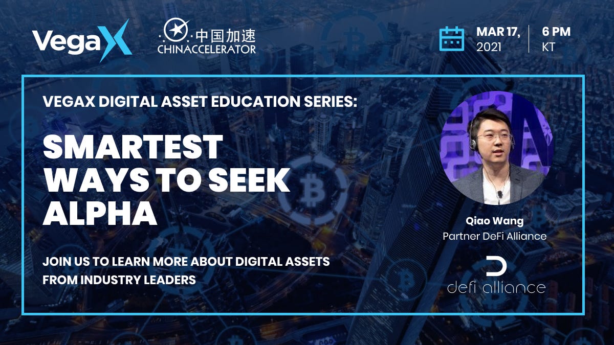 Highlights From “Smartest Ways To Seek Alpha” — VegaX Digital Asset ...