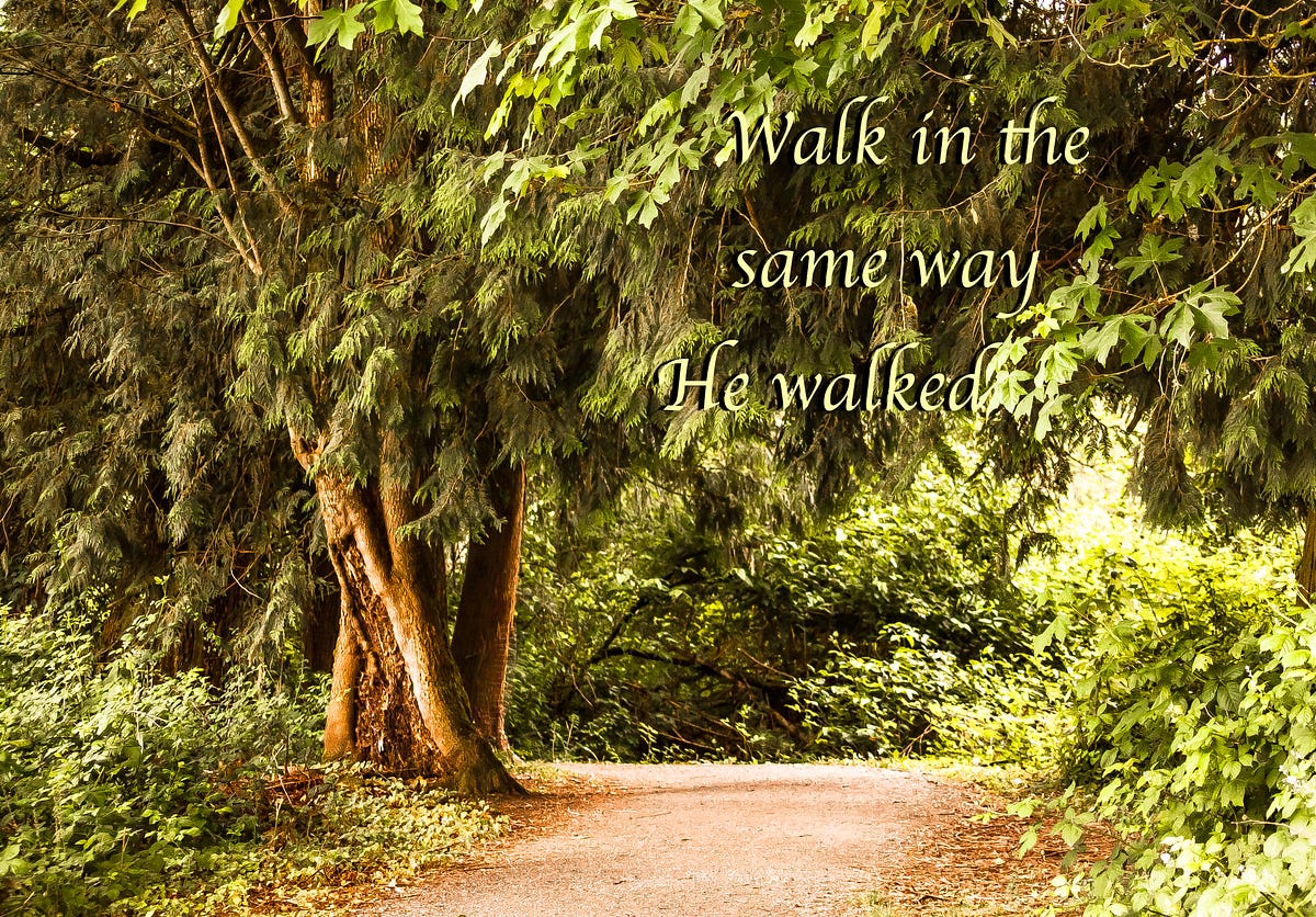 Walk On. “But whoever keeps his word, in him… | by Reid Fowler | Medium