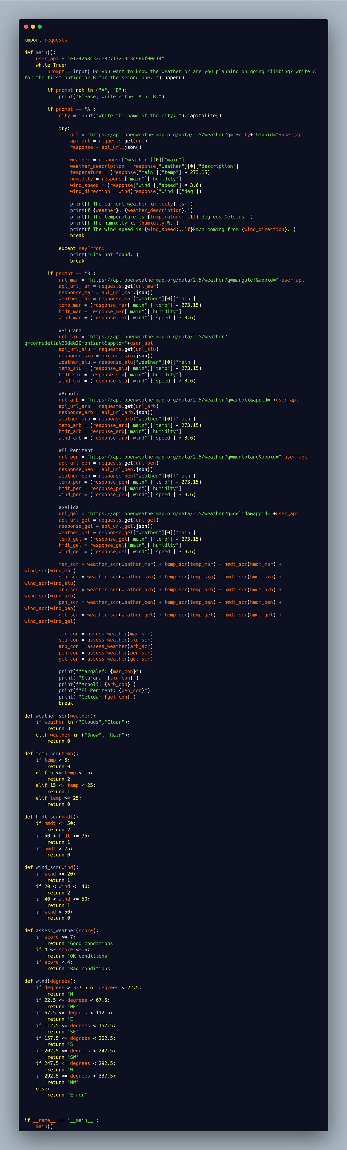 Python project: weather conditions | by Hugo Vilar Weber | Medium