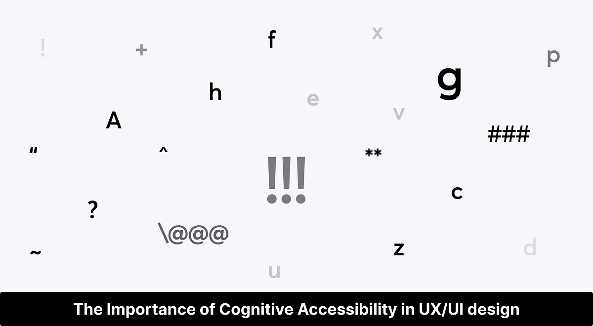 Embracing Neurodiversity: Designing for Cognitive Accessibility in ...