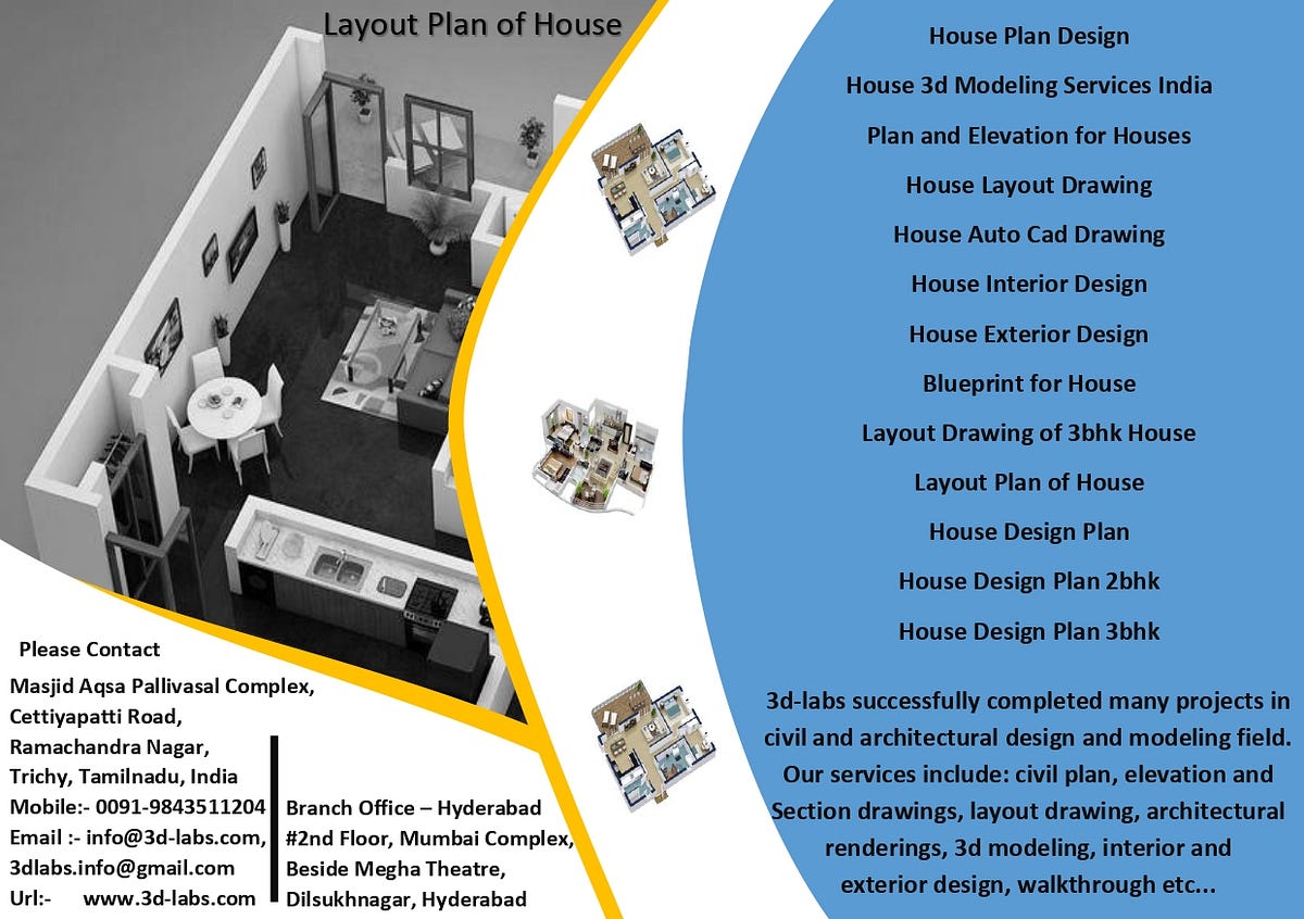 Layout Plan Of House - Design manager - Medium