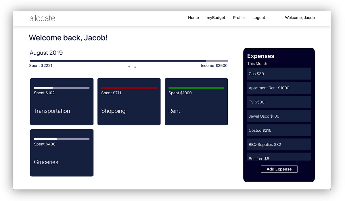 How I developed Allocate — Personal Finance App | by John Linatoc | Medium