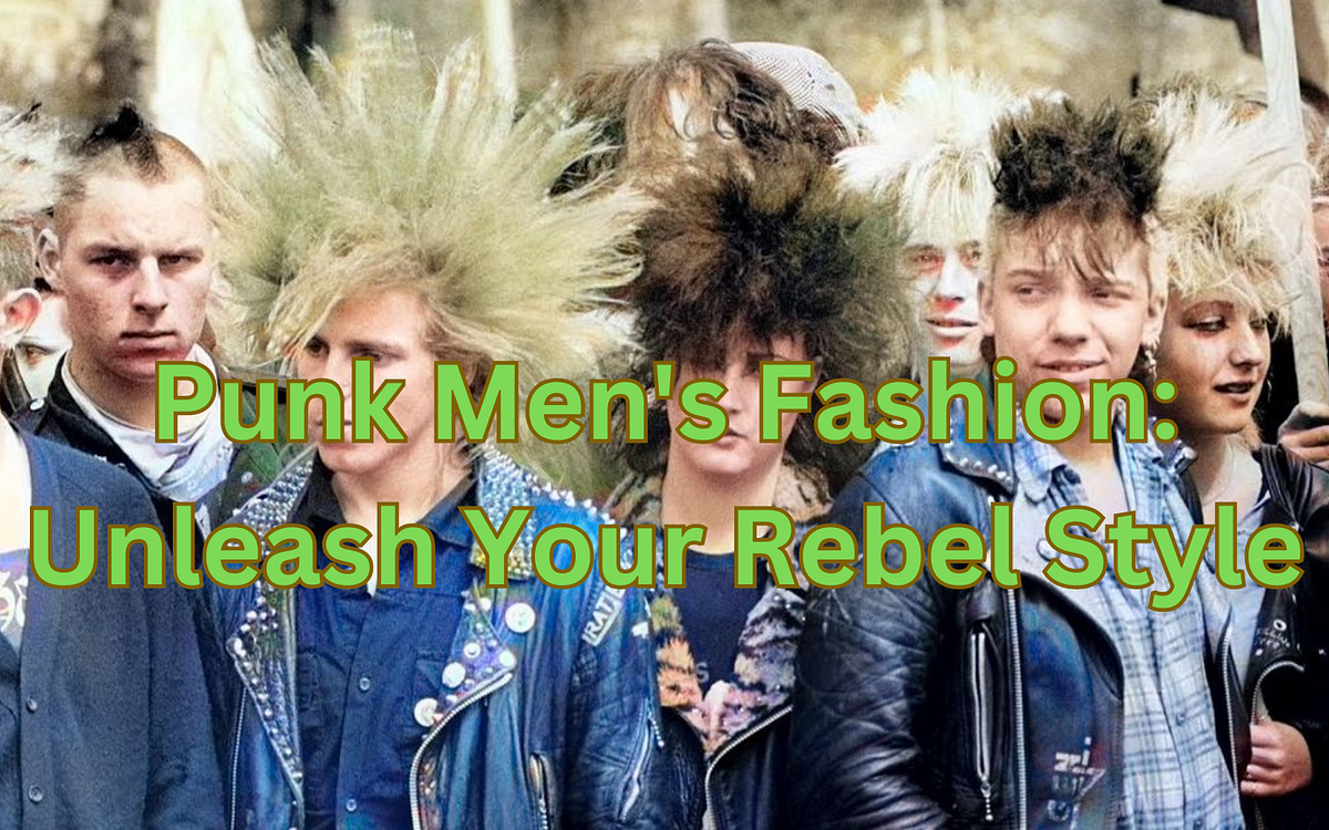 Punk Men’s Fashion: Unleash Your Rebel Style | by Maria Mahar | Jul ...