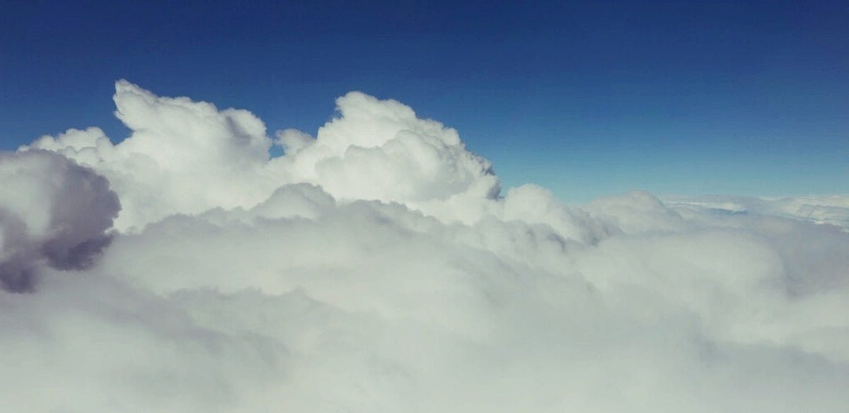 From 35, 000 ft.. the view from here | by Allan Rae | SNAPSHOTS | Medium