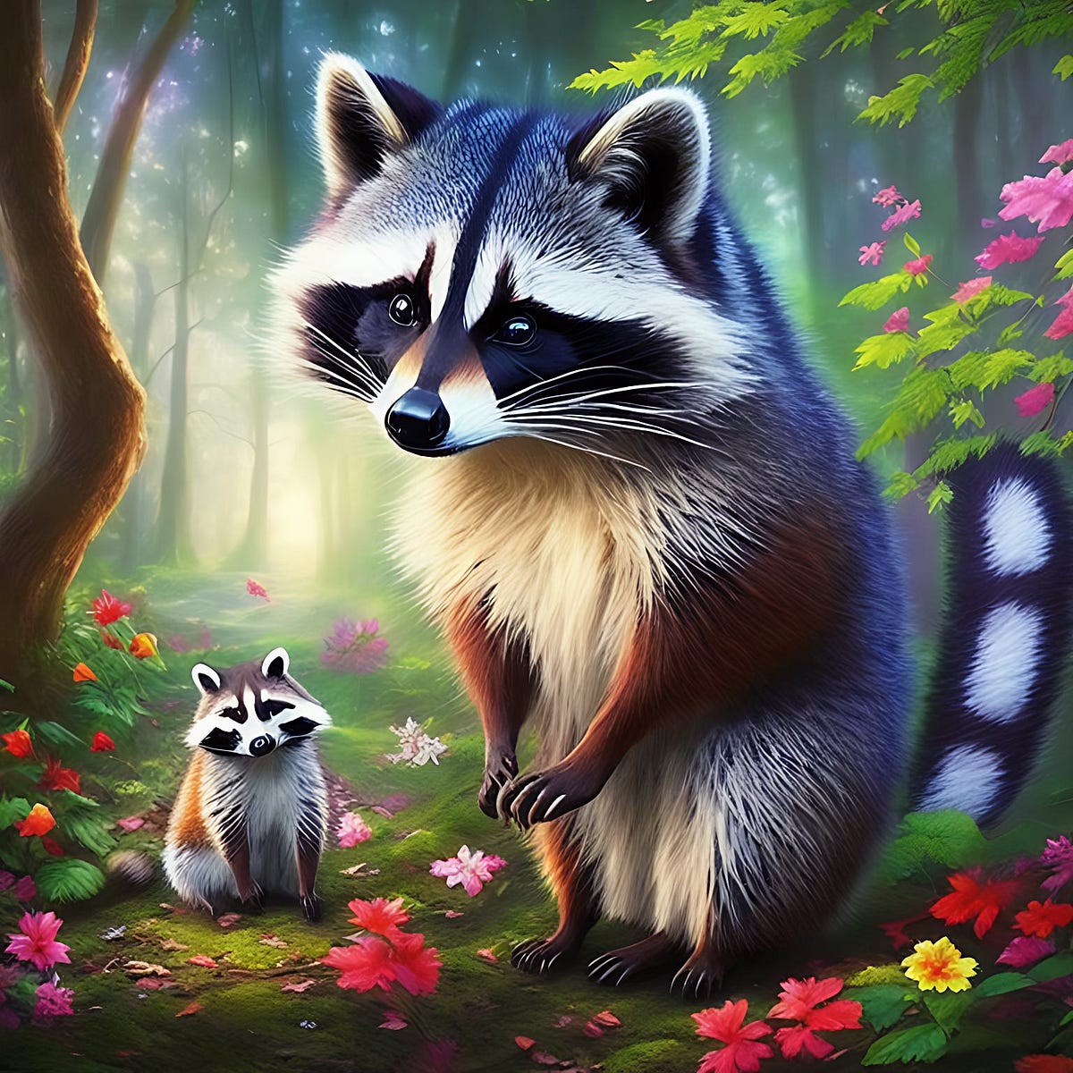 The Puzzle-Solving Raccoon. Once upon a time, deep in a dense… | by ...