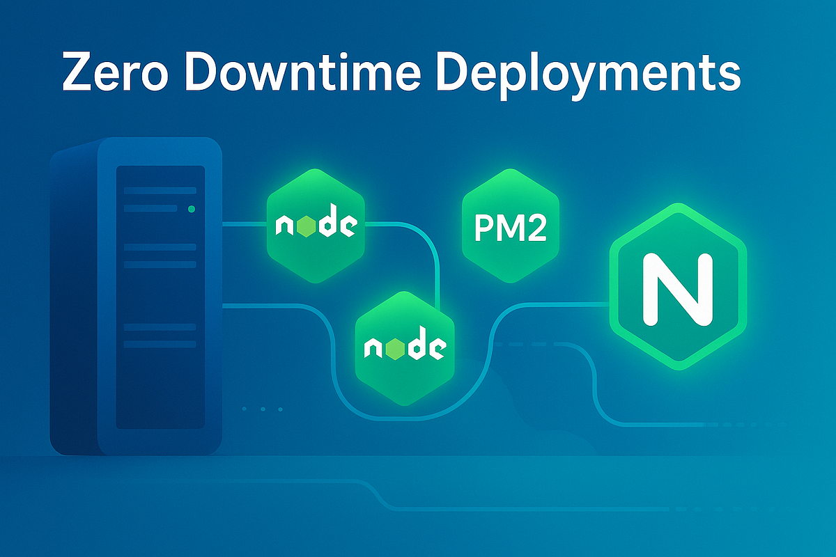 Zero Downtime Deployments in Node.js with NGINX and PM2 | by Bhagya Rana | Medium