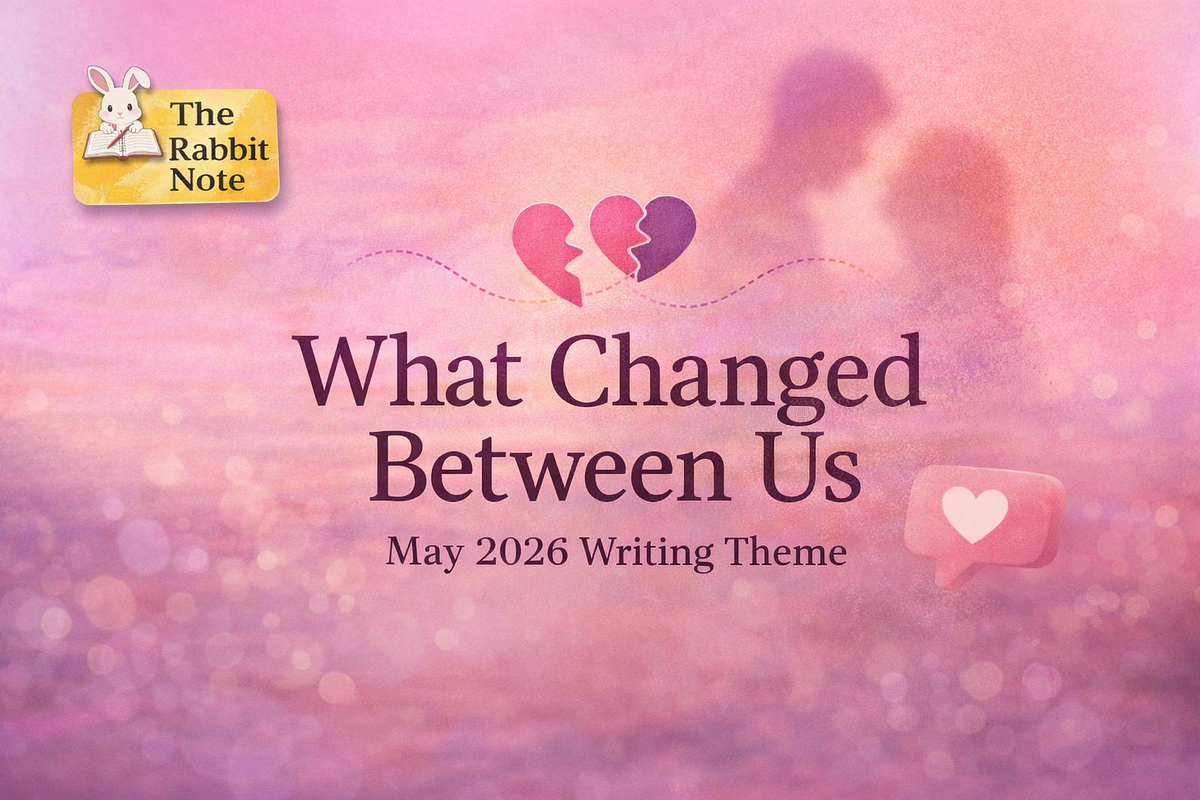 🌿 What Changed Between Us — May Writing Challenge | by Manmeet Singh ...