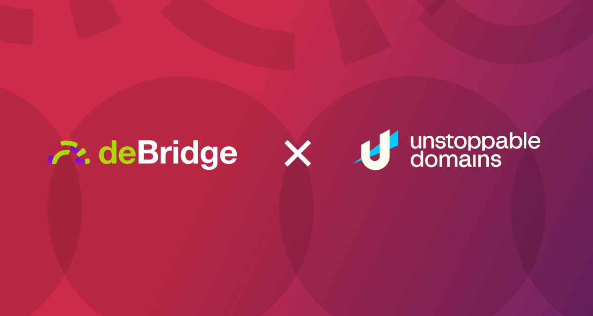 deBridge now supports Unstoppable Domains | by deBridge | deBridge | Medium