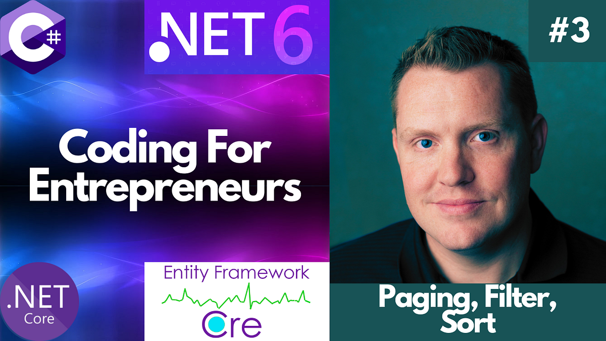 C# dotnet core 6.0 Razor Pages with Entity Framework Core in ASP.NET Core — Paging, Filter, Sort ...