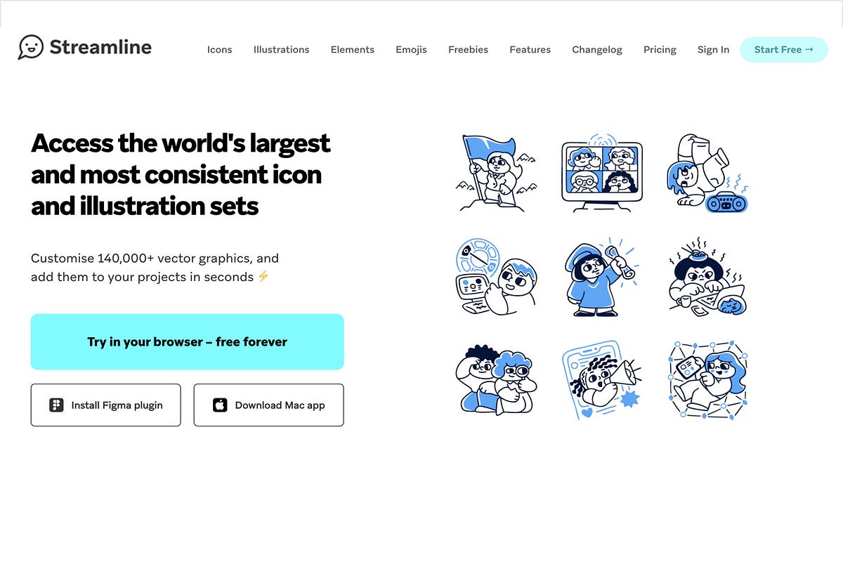 Top 10 Hidden Free Sites for Graphics, Illustrations, and Icons ...