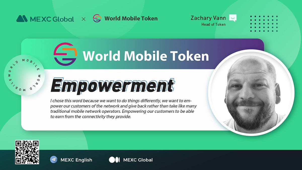 MEXC AMA with Zachary Vann from World Mobile Token (WMT) | by MEXC ...