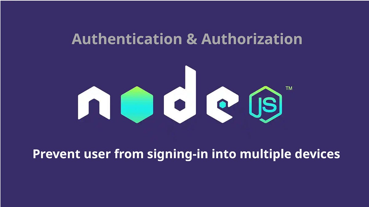 Token-Based Authentication and Authorization for Preventing Users from Signing in to More than ...