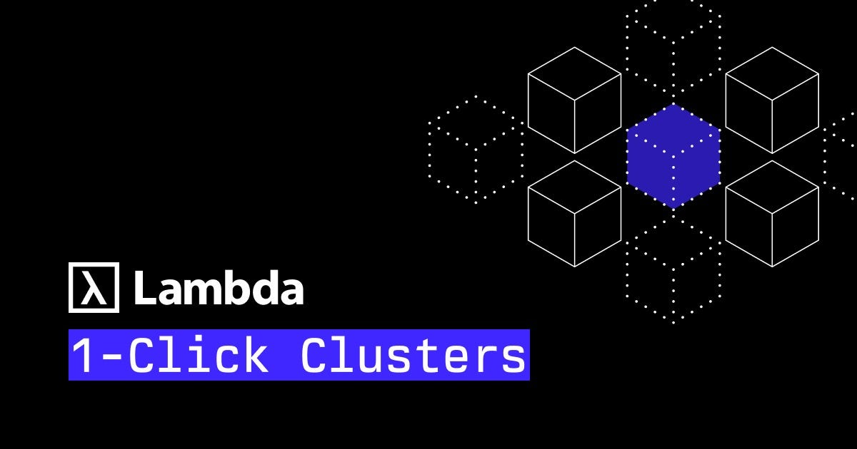 Lambda 1-Click GPU Clusters: The Shot Heard ‘Round the Cloud World | by Danu S Galagoda | Medium
