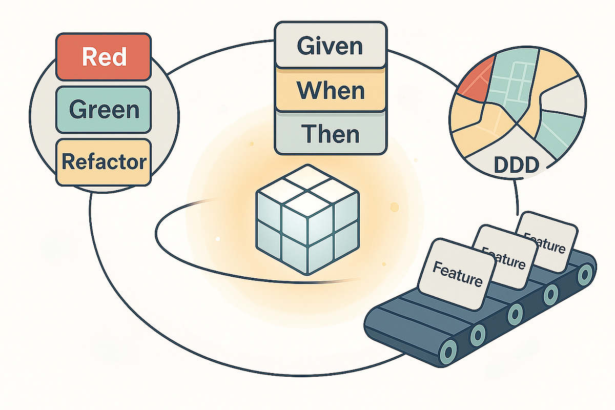 TDD, BDD, ATDD, DDD, FDD Explained — Principles, Workflows, and Trade ...