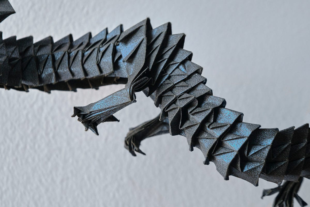 Origami Shenlong. My thoughts on the folding process | by Unravelation ...
