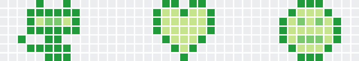 👾 Add some pixel art flair to your GitHub calendar heat map | by ...