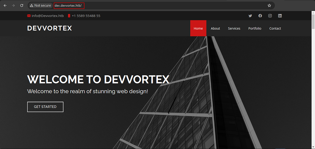 Devvortex HTB Writeup. Hello Hackers, | by 0x5uryax1 - Surya | Medium
