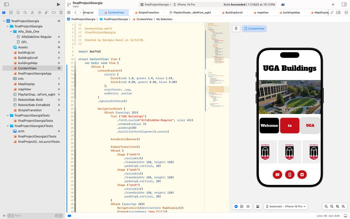 Case Study: UGA Campus Buildings Review App | by Georgia Noori | Dec ...