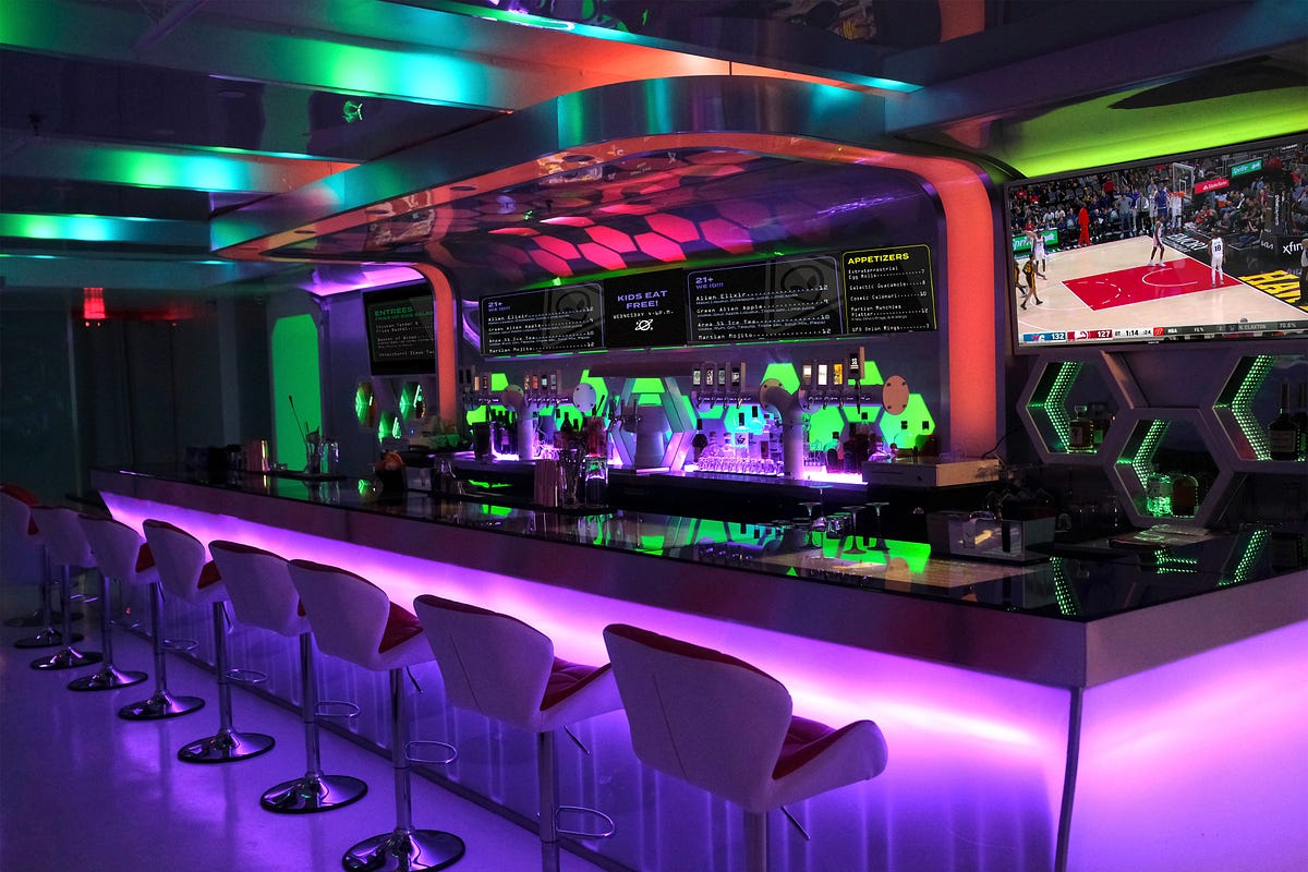 Outer. A space-themed restaurant and bar | by Julia Melnyk | TylerD&I ...