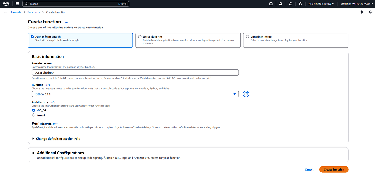 Generative AI with AWS. 🚀 Building a Serverless Blog Generator… | by ...
