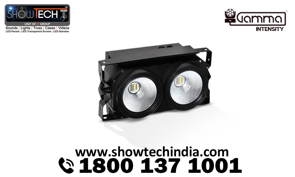 Gamma Intensity 200W LED Blinder RGBW 2 Eye Light | by SHOWTECH India ...