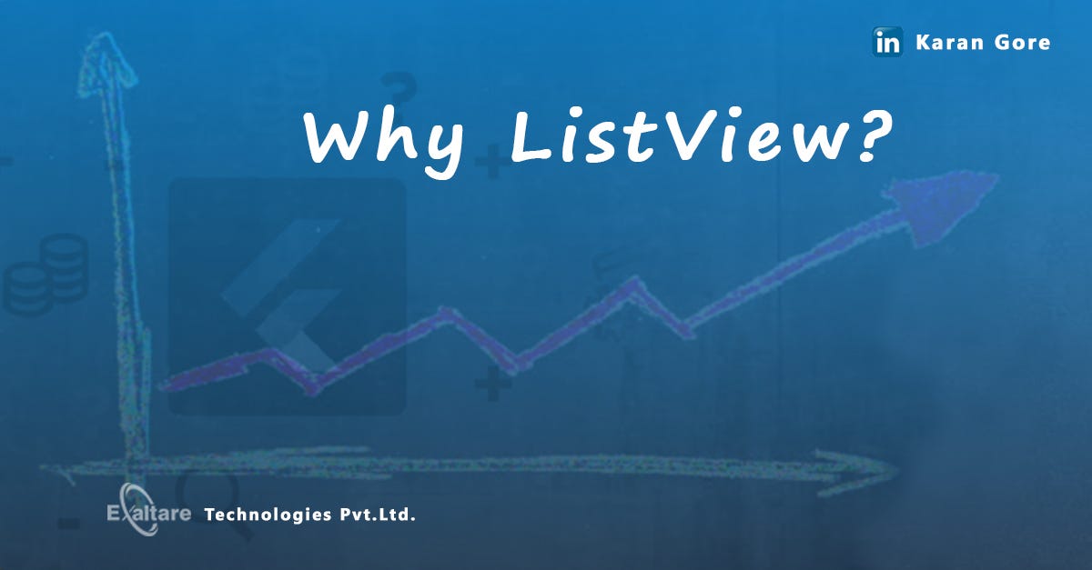 ListView In Flutter. Displaying an attractive list of data… | by Karan ...