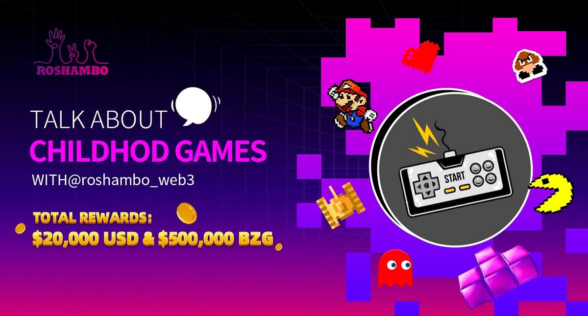 Sharing your childhood gamig stories and win Roshambo Giveway! | by ...