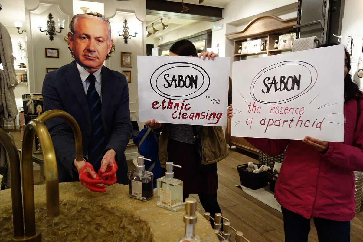 Activists welcome Sabon to London | by Unchain | Medium