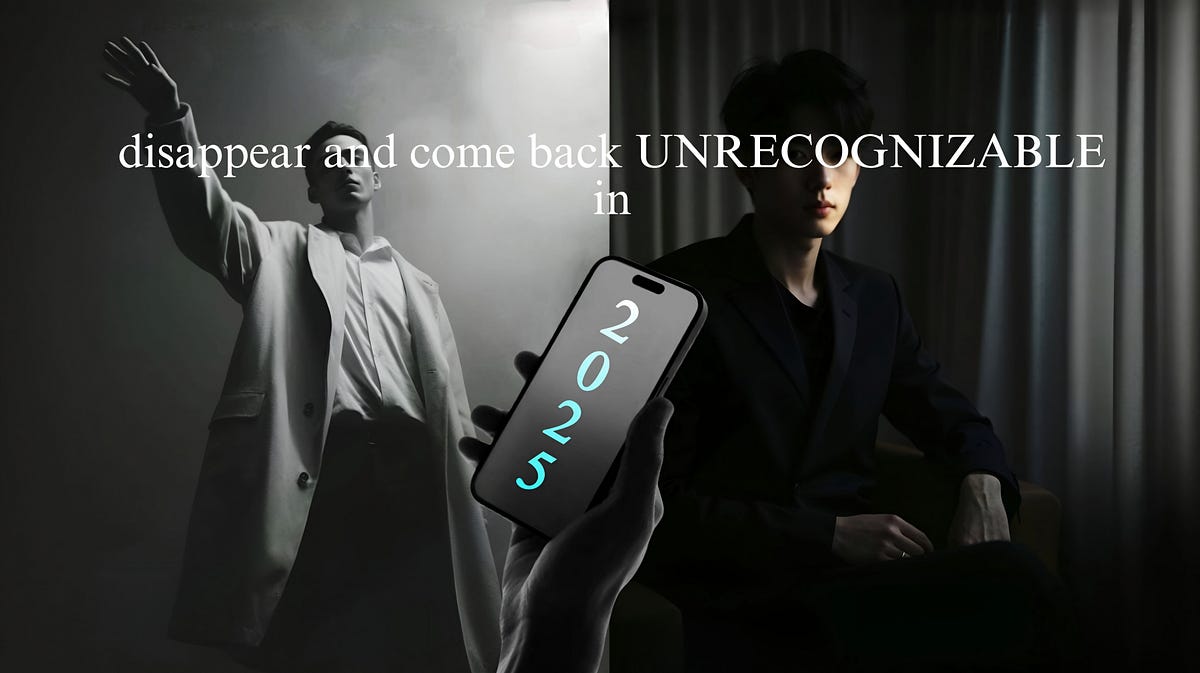 Disappear and Come Back UNRECOGNIZABLE in 2025: An Actual Step-by-Step ...
