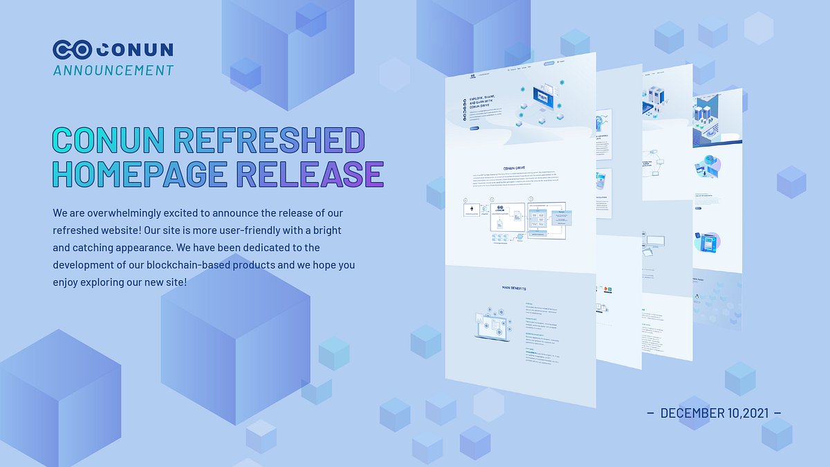 CONUN is excited to announce the release of our new CONUN homepage ...