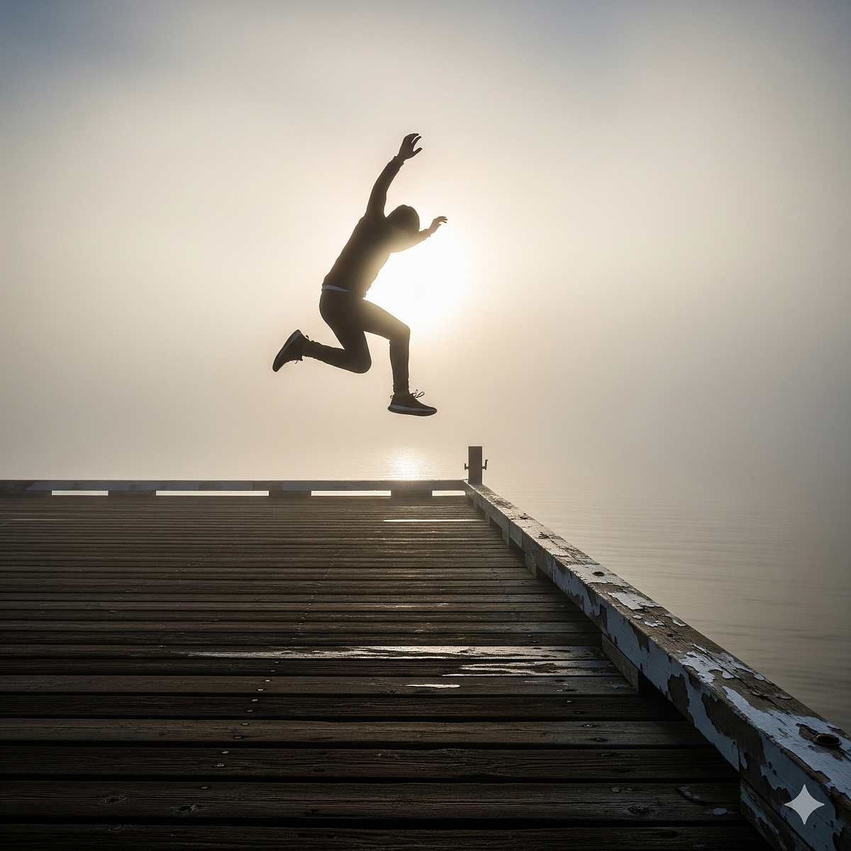 Leap Into Life, Fog and All. Why the scariest, unseen steps often… | by ...