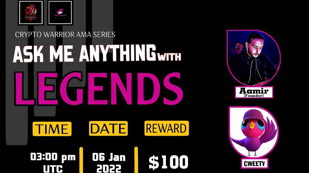 AMA RECAPE. 28 December , 2021 Crypto Warrior We… | by Crypto Warrior ...