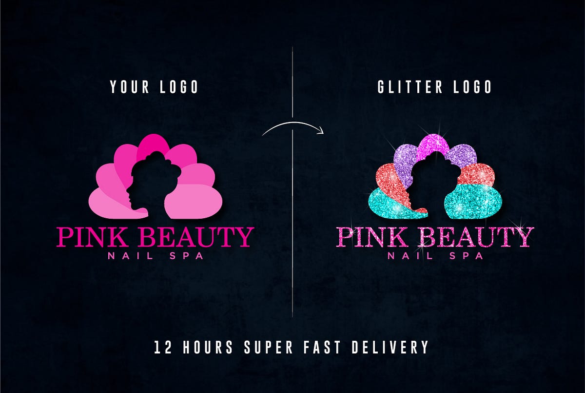 Glitter Effect Logo. ill turn your current logo into glitter… | by ...