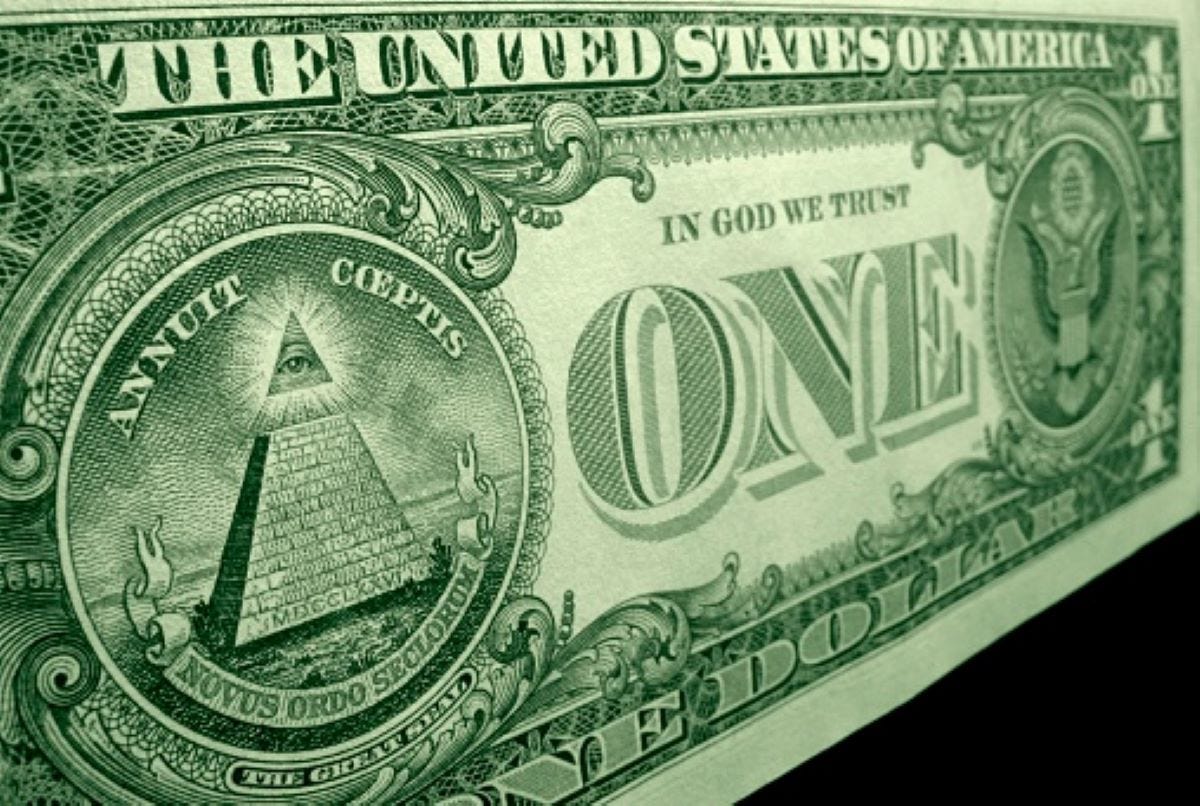 Freemasonry Symbols On The Dollar Bill