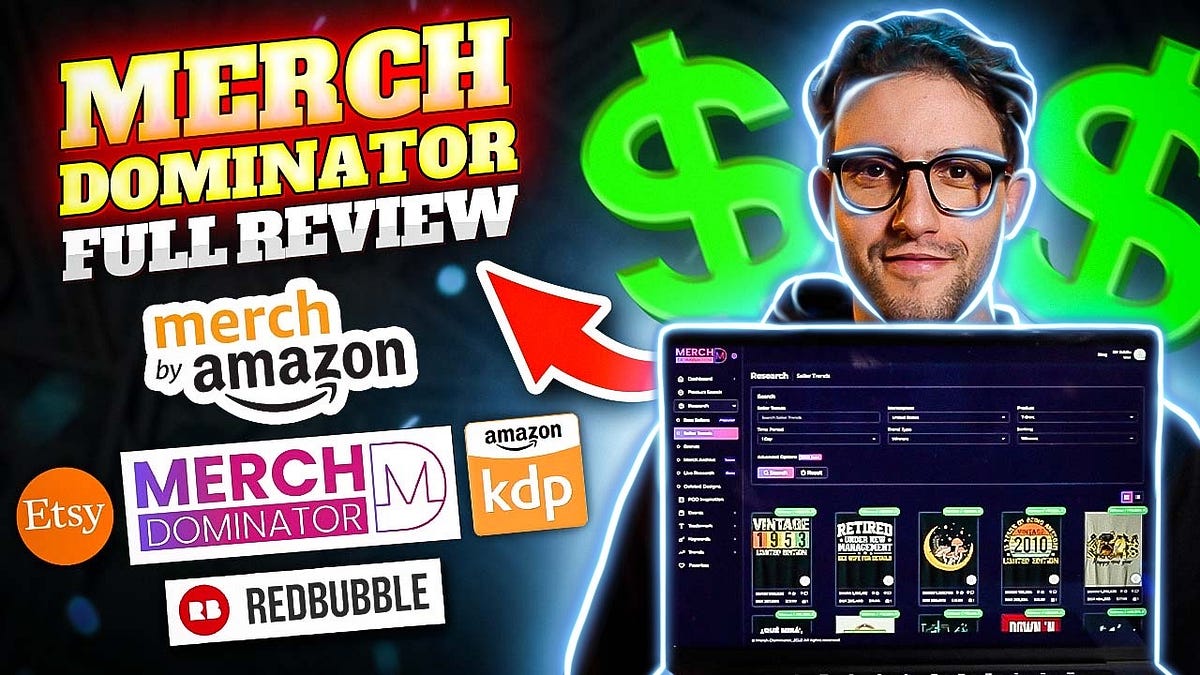 What is this site Merch Dominator ? | by khalid achrab | Aug, 2023 | Medium