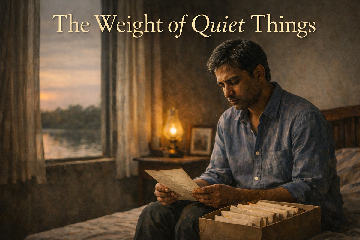 The Weight of Quiet Things. | Write A Catalyst