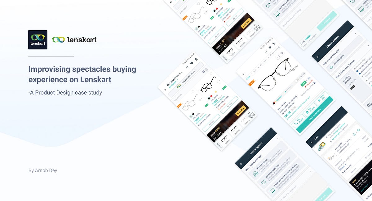 Improvising eyewear buying experience on Lenskart- A Product Design ...