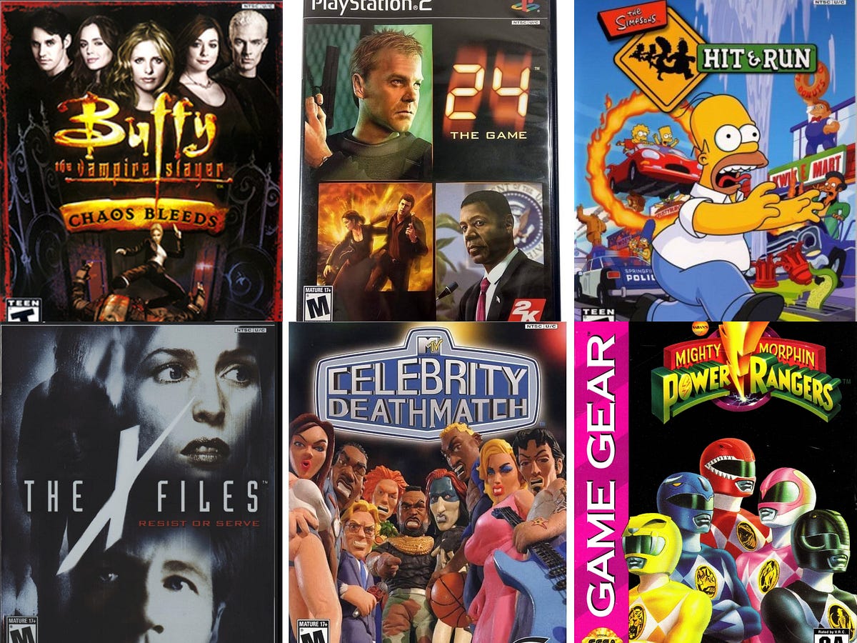 Nostalgic Gaming: 8 Games Based On TV Shows | by DAR Sports Media | Sep ...