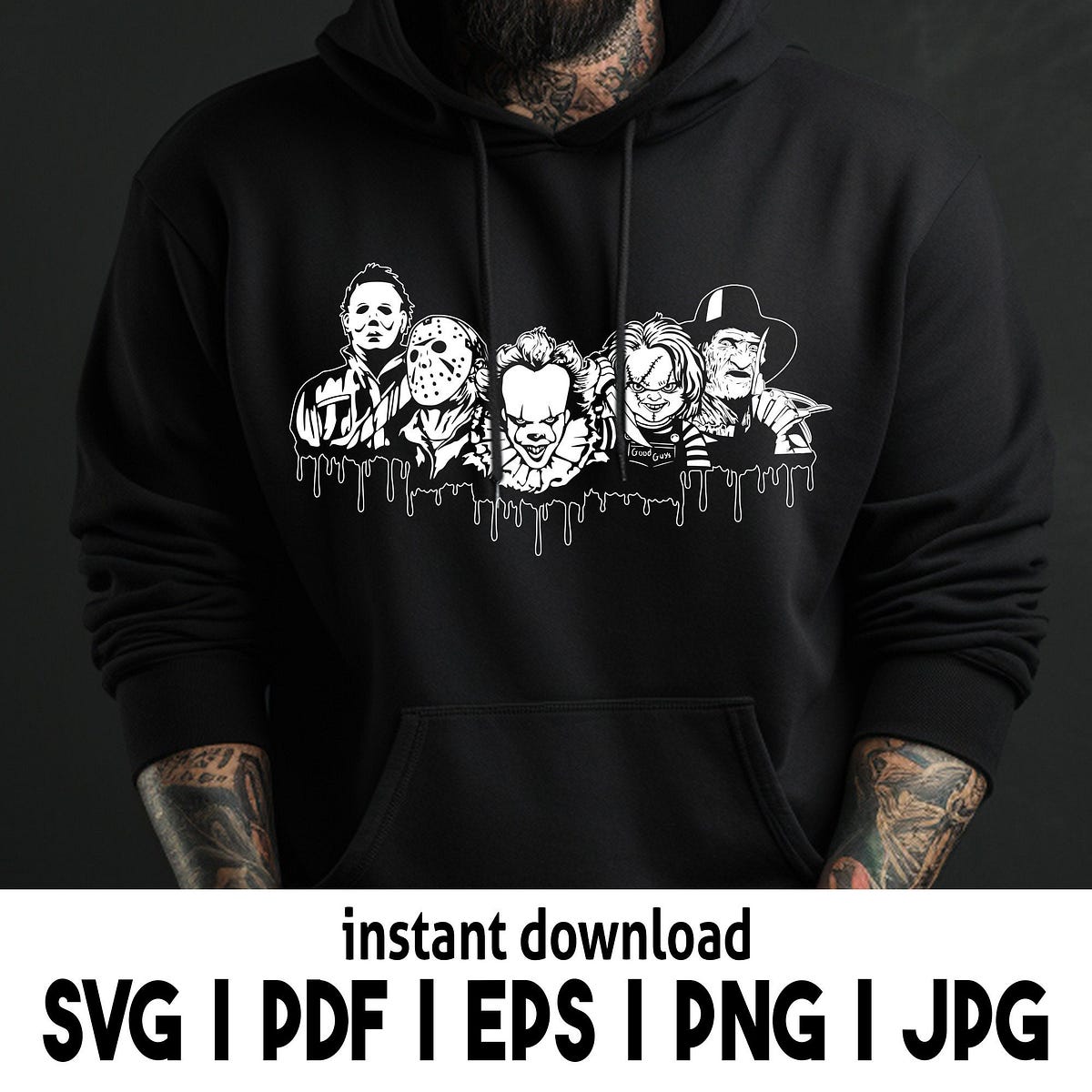 Halloween Horror Icons SVG | Halloween Horror SVG | Horror Movie Svg ...