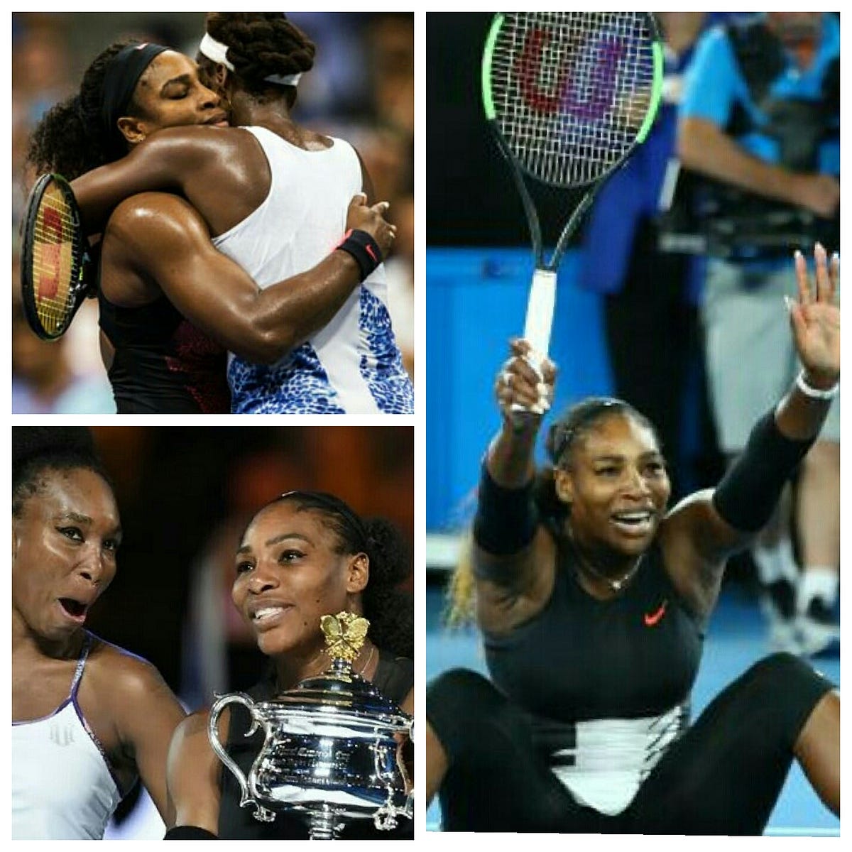 Sibling Rivalry, but a Pure Joy to Watch. The Williams Sisters Duke it Out as Serena Williams ...