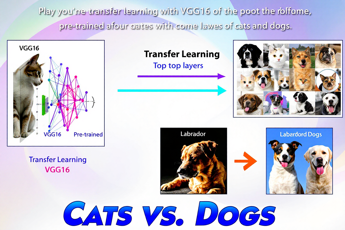 Transfer Learning with VGG16 for Image Classification: Cats vs. Dogs | by Venugopal Adep | AI ...