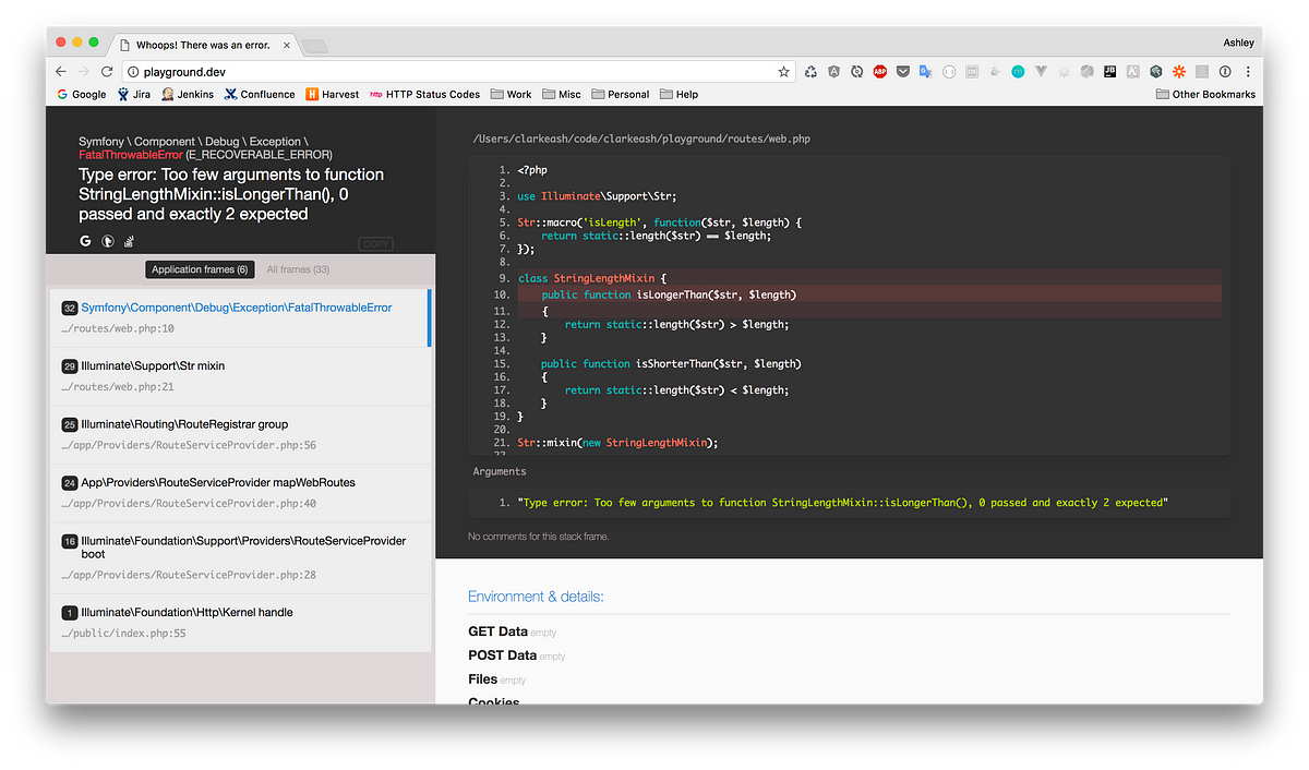 Understanding Laravel Macros Laravel Has Had A Concept Of Macros… By Ashley Clarke Medium