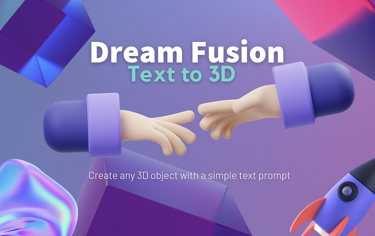 Google’s DreamFusion AI Generates 3D Model From Text | by Jim Clyde ...